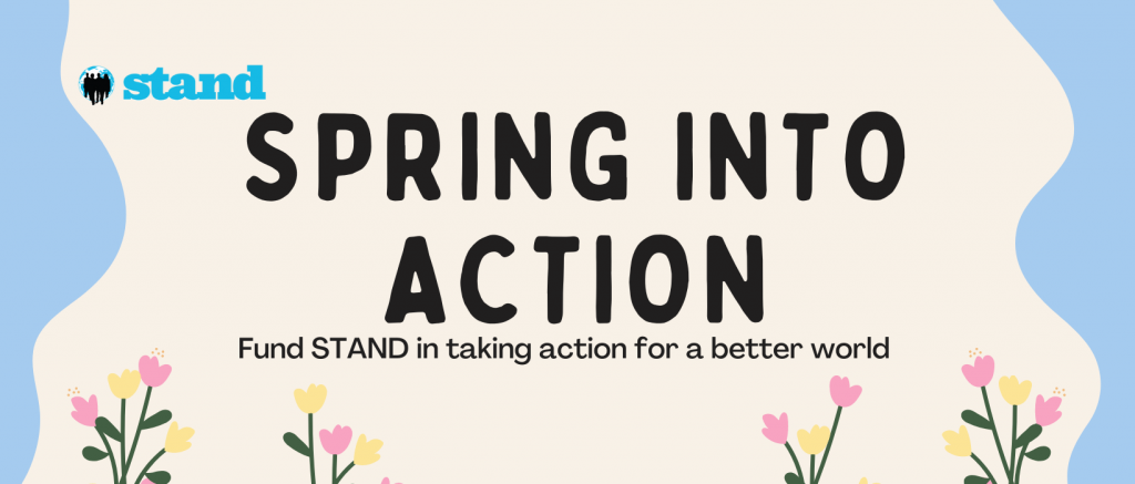 Spring into Action: April Fundraising | STAND